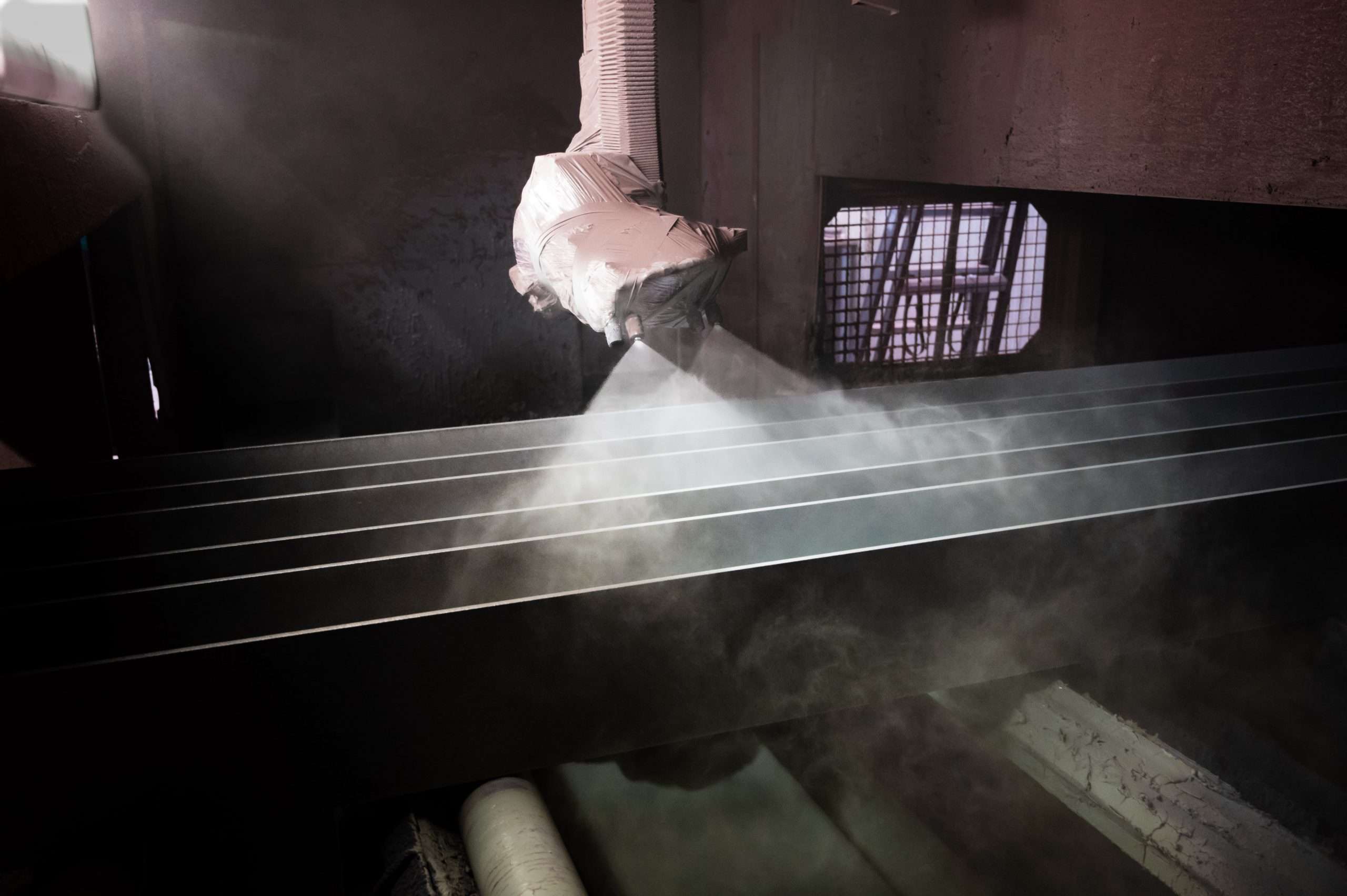 Metalunion | Staalbewerkingen | Stralen en schilderen